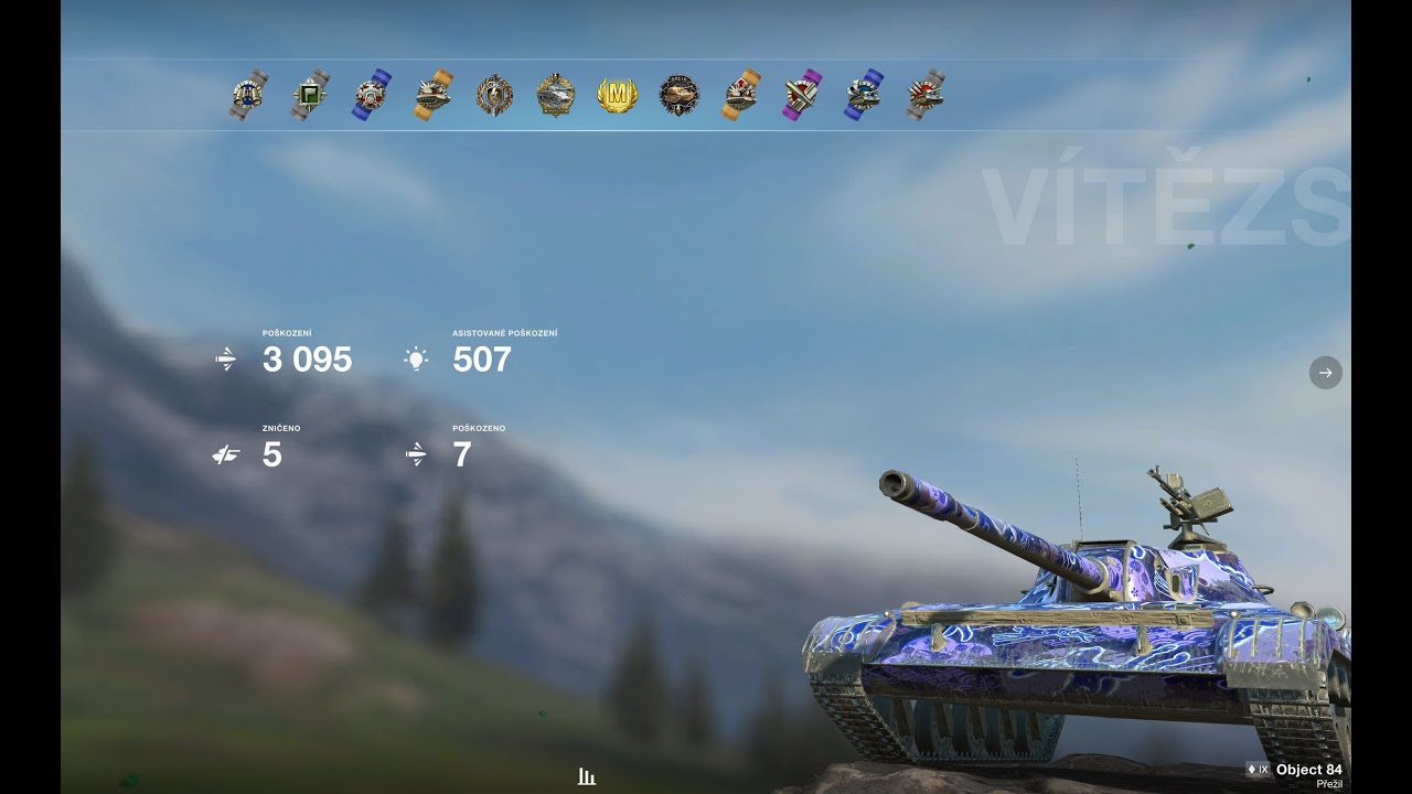 Another M battle this week with Object 84 WOT Blitz - YouTube