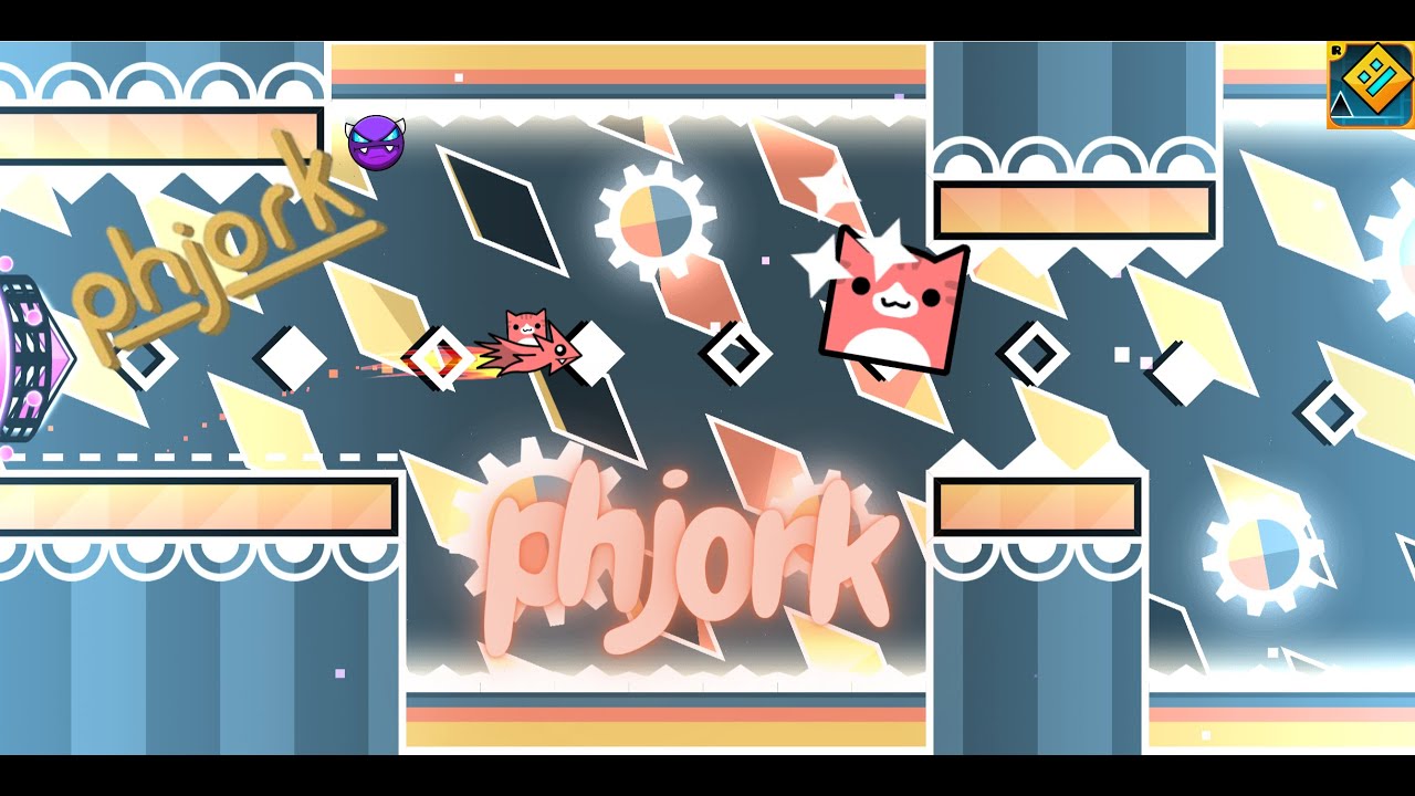 Buffed phjork verified | (Medium Demon ???) | Geometry Dash - YouTube