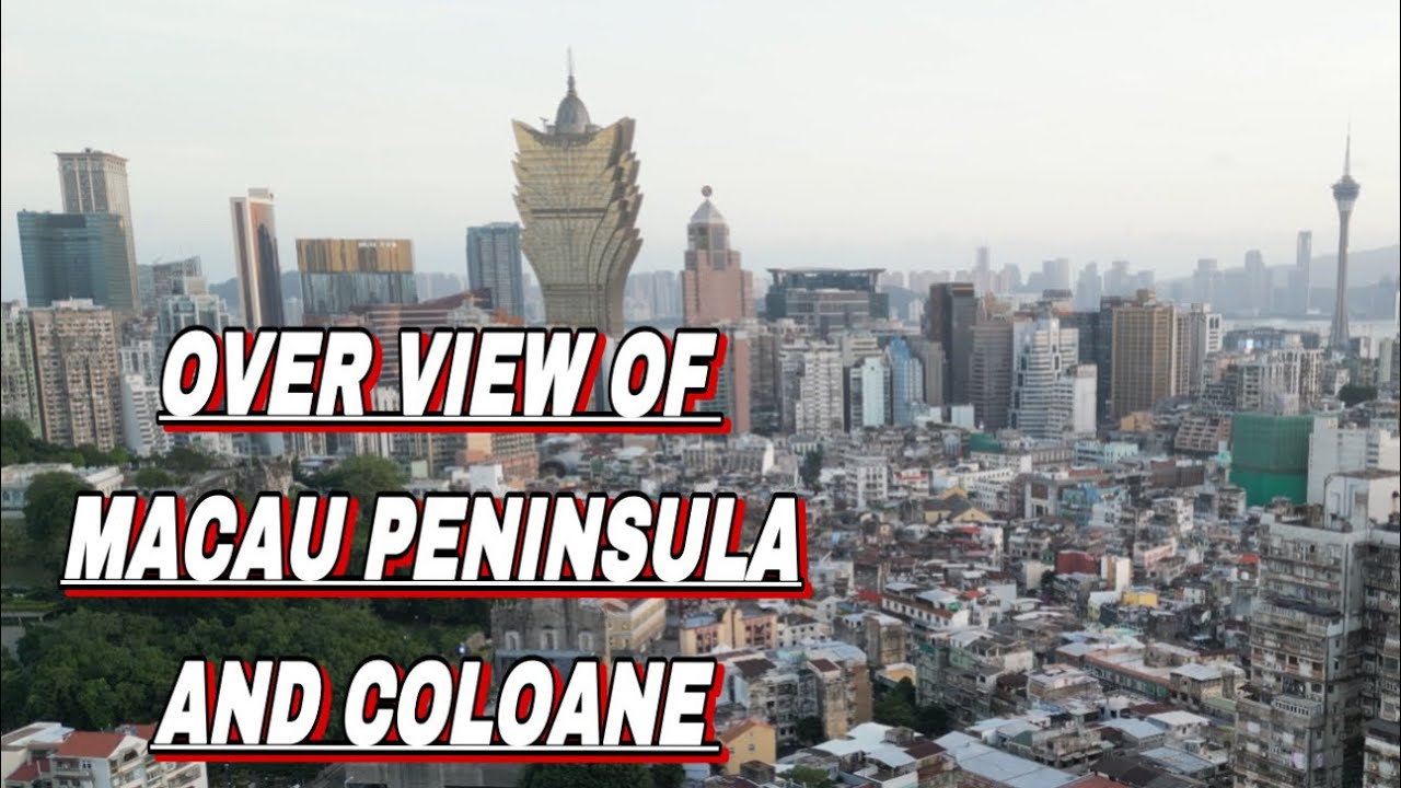 MACAU CHINA 🇲🇴 - Aerial Drone Video [4K] | Macau China - YouTube