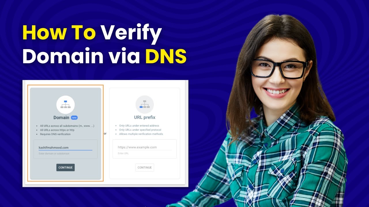 Verify Domain Ownership via DNS Record in Google Search Console | GCS ...