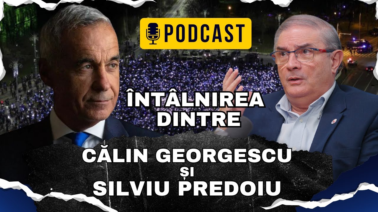 Intalnirea dintre Călin Georgescu și Silviu Predoiu - YouTube