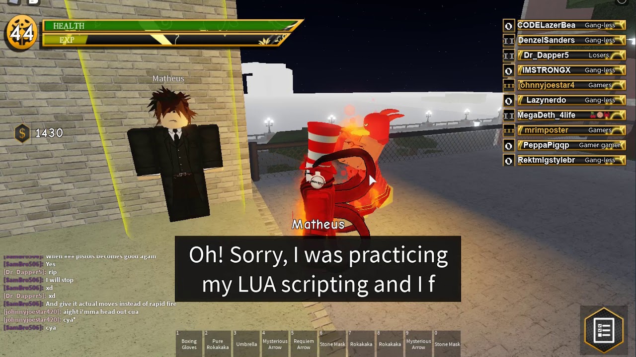 How to reset style with out roka or pure roka (YBA) - YouTube