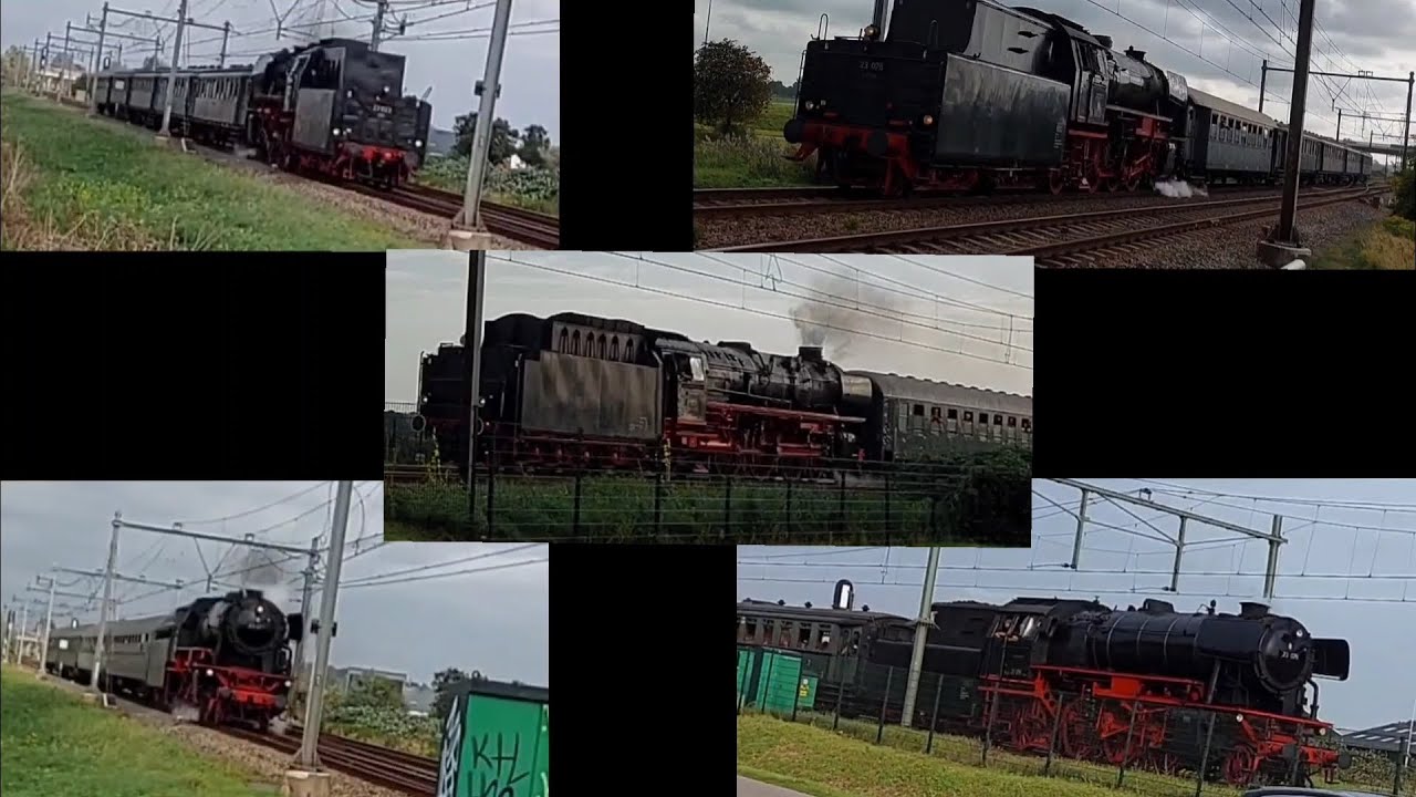 treinen en stoomtreinen in moordrecht-7-10-2023/ssn stoomtreindagen ...