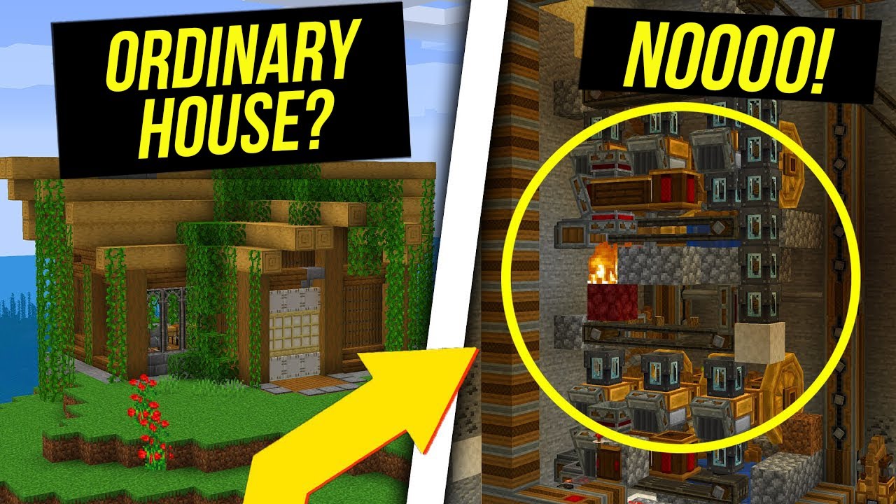 Create mod. Incredible mechanical house. 1.16.5-1.18.2 (minecraft java ...