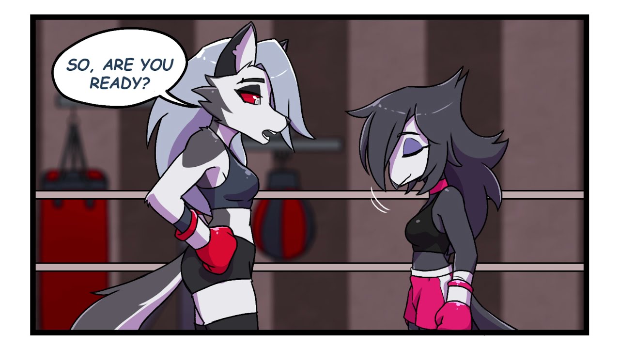 Clases de boxeo de #Octavía【#Helluva Boss Especial cumpleaños de Vía ...