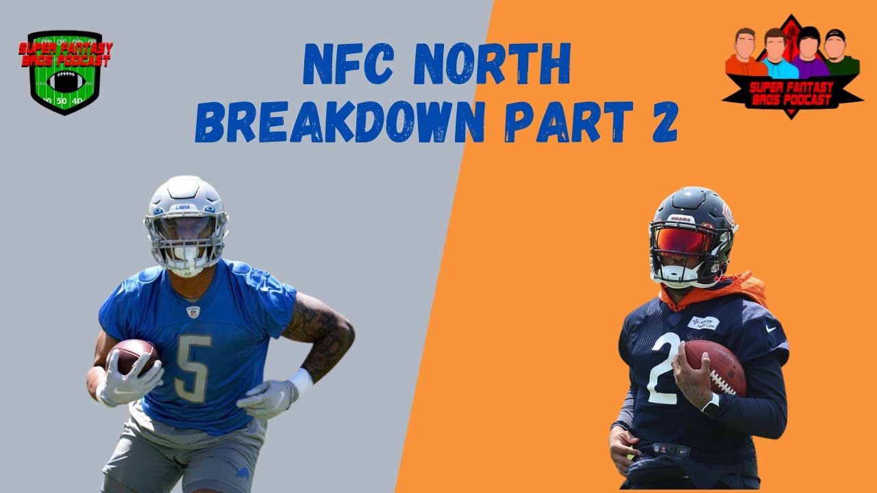 NFC North Fantasy Football Breakdown - Lions and Bears - YouTube