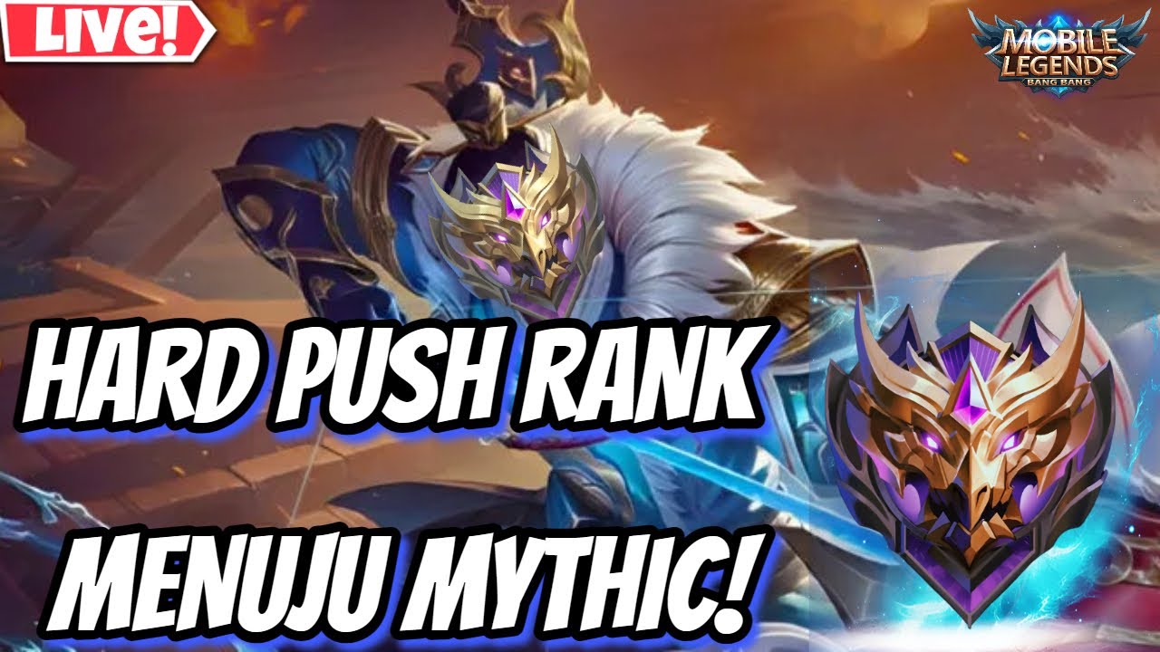 LIVE PUSH RANK OTW MYTHIC! - MOBILE LEGENDS INDONESIA - YouTube