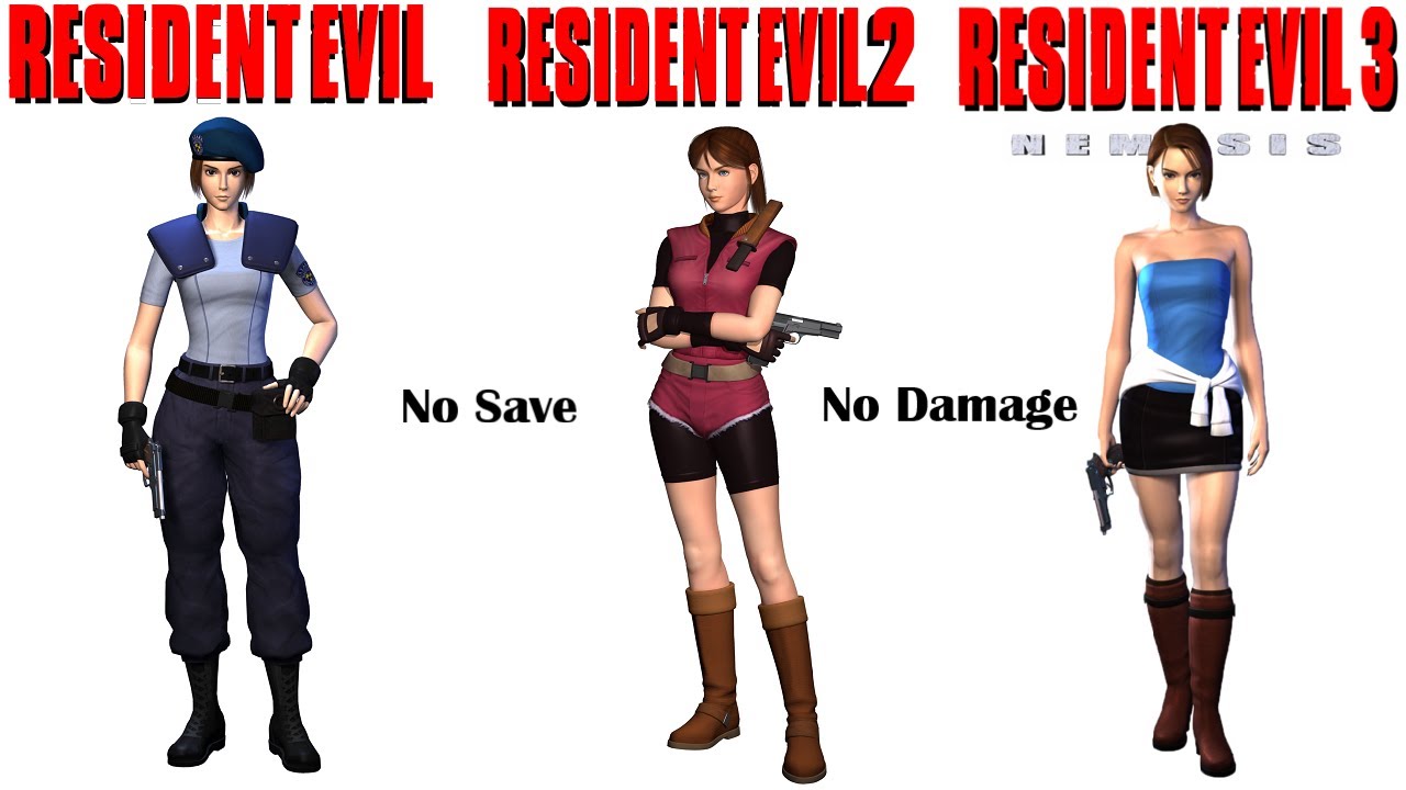 Resident Evil Classic Trilogy No Save/No Damage (PC/EMU) - YouTube