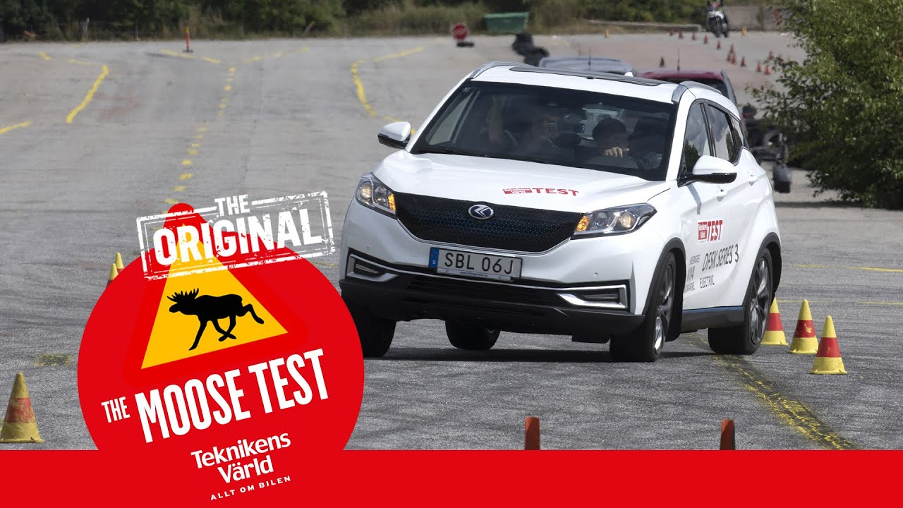 Moose test of the week: DFSK Seres 3 - YouTube