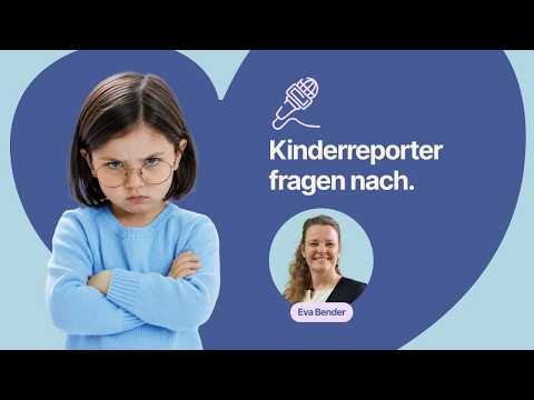 Kinderreporter fragen nach | Giulia fragt. Eva Bender antwortet.