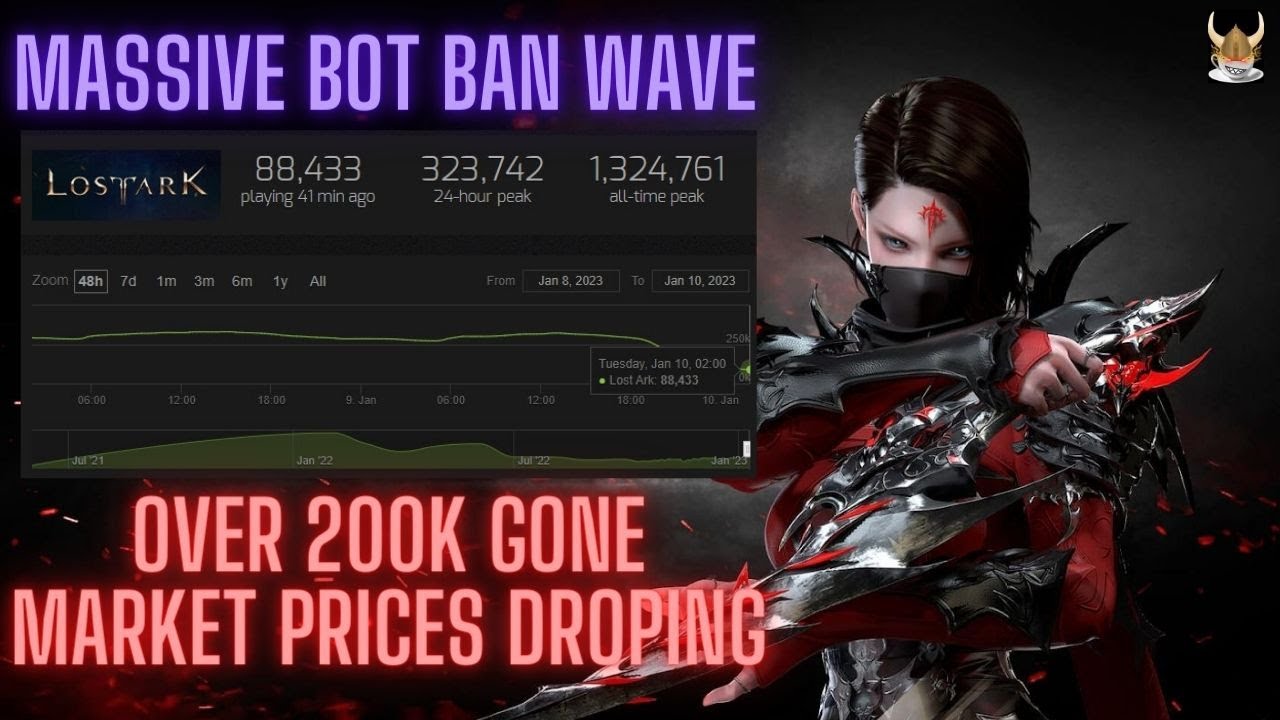 Lost Ark Massive Bot Ban Wave over 200k Purged ~My thoughts and some ...