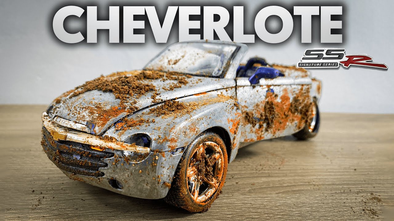 Restoration of rusty CHEVROLET SSR 2000 V8 Roadster Super Car.BTS ASMR ...