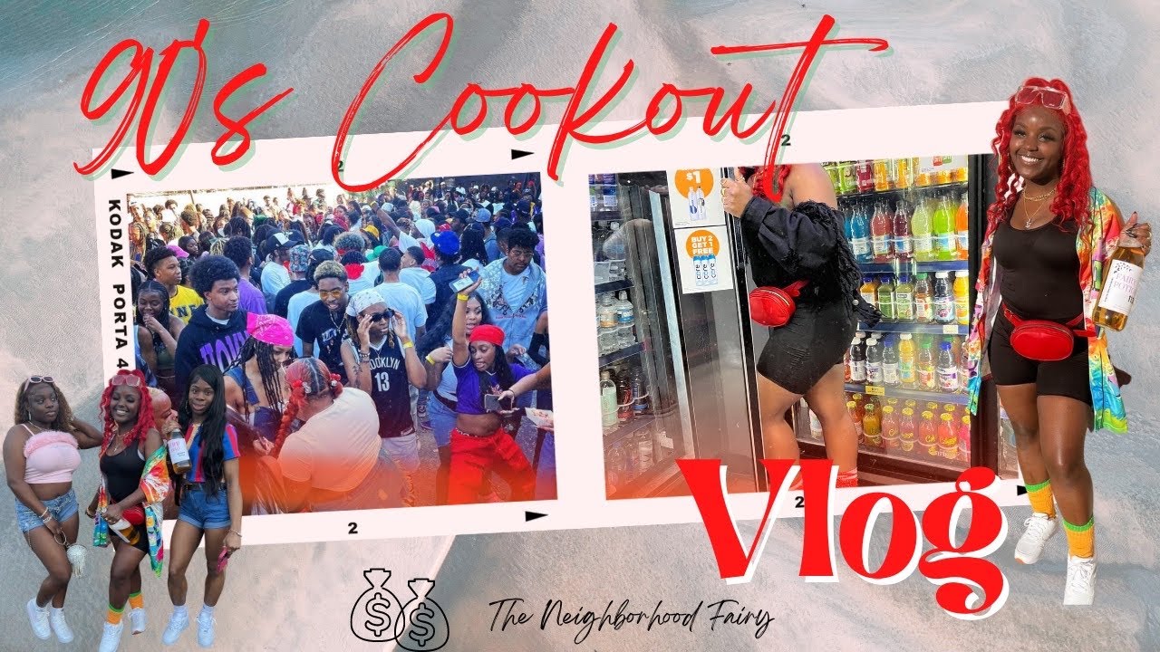 90’s Cookout VLOG | HBCU PARTY | AUC 🐾 | GRWM | - YouTube