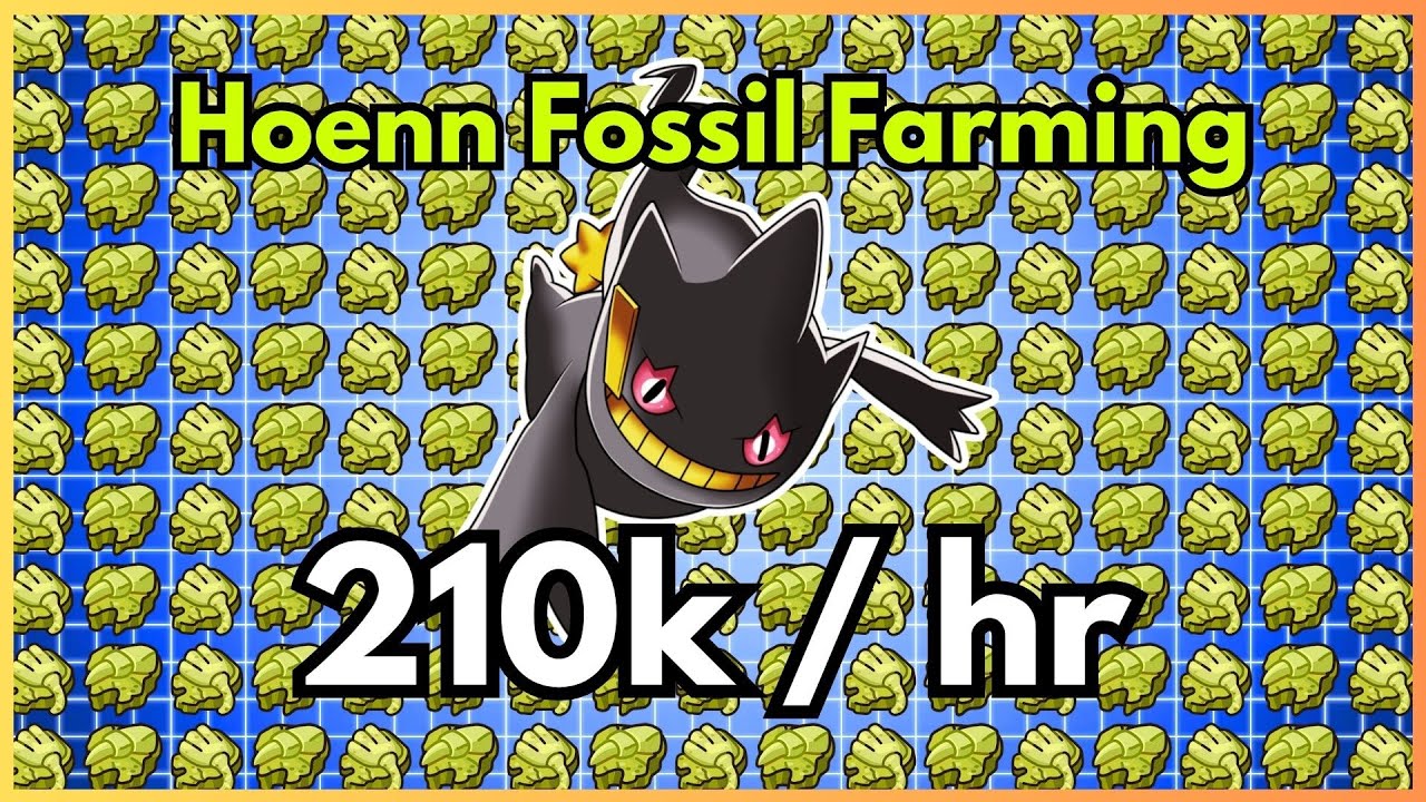 Hoenn Fossil Farming Method Statistically Analyzed - PokeMMO Money ...
