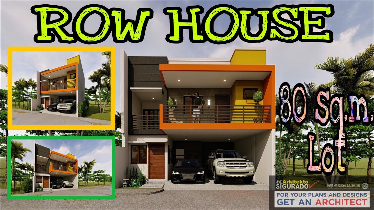 Row House | Two Storey Residential Building - YouTube