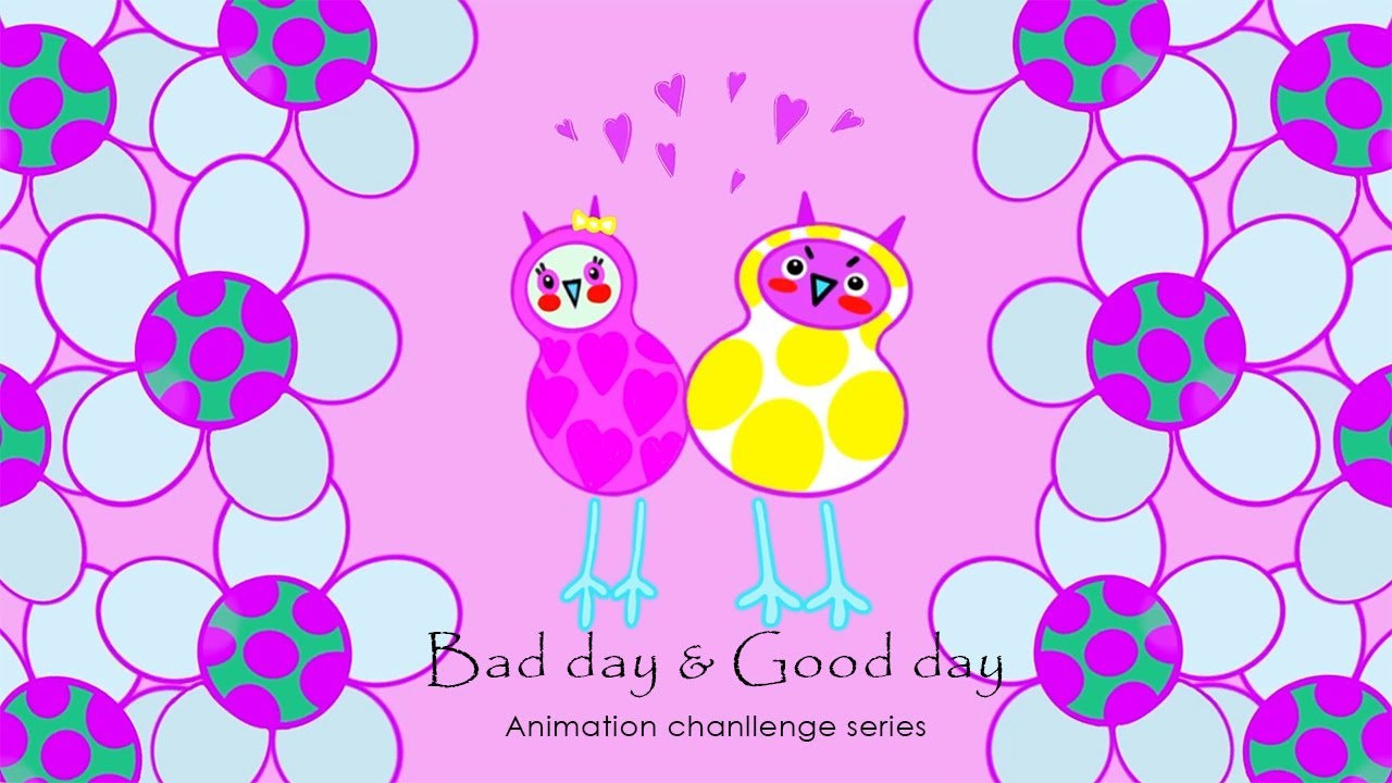 Bad day and good day | Animation challenge series - YouTube