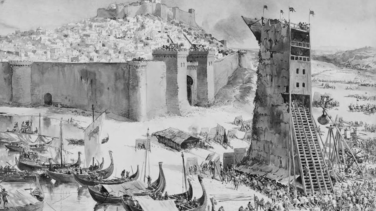 How Assyrian Siege Engines Leveled Ancient Cities - YouTube
