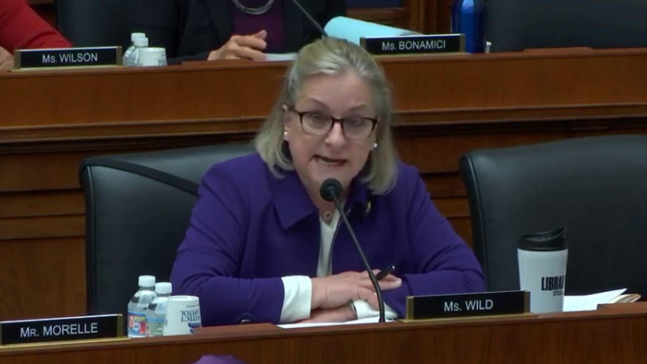 Rep. Susan Wild Gives Opening Remarks on the Raise the Wage Act - YouTube