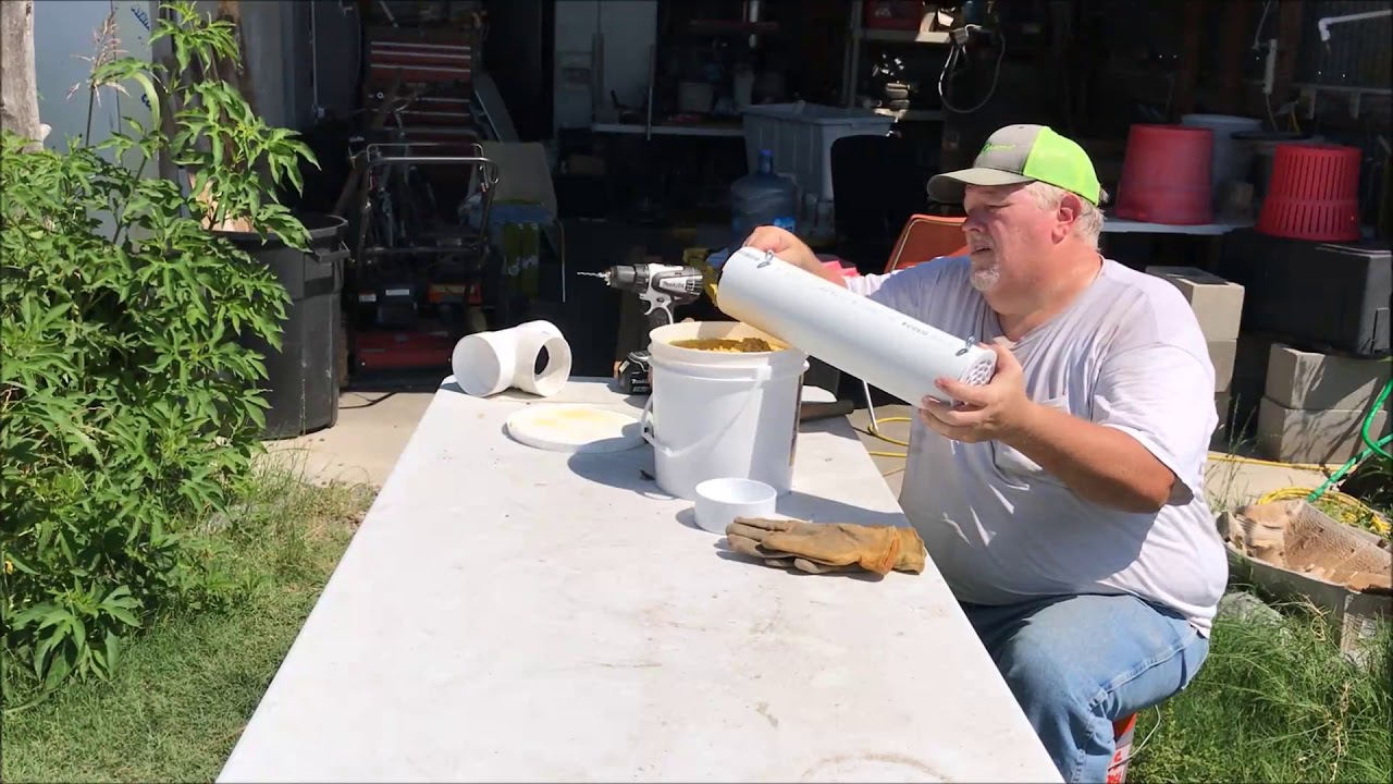 How To Make a Pollen Feeder For Healthy Happy Bees - YouTube