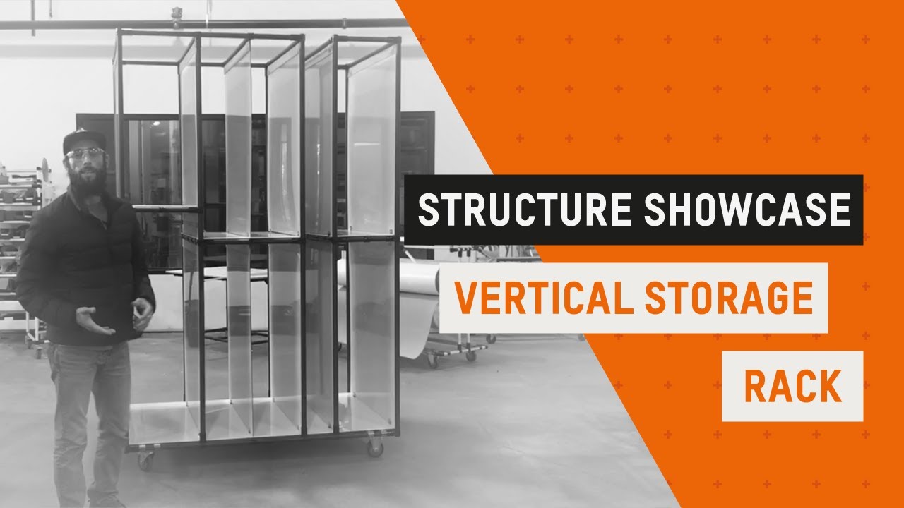 🌟 Vertical storage rack | Structure showcase - YouTube