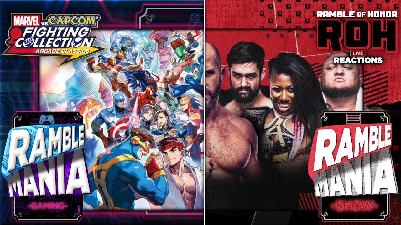 Ramblemania Gaming - MARVEL vs. CAPCOM Fighting Collection: Aracade ...