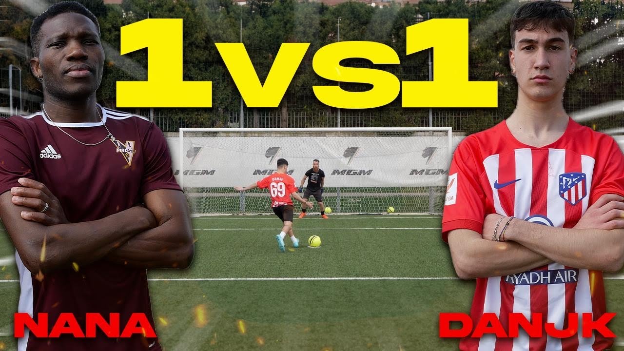 🧤HO SFIDATO DANJK e GILBERT NANA ad una SFIDA ai RIGORI! Chi vincerà ...