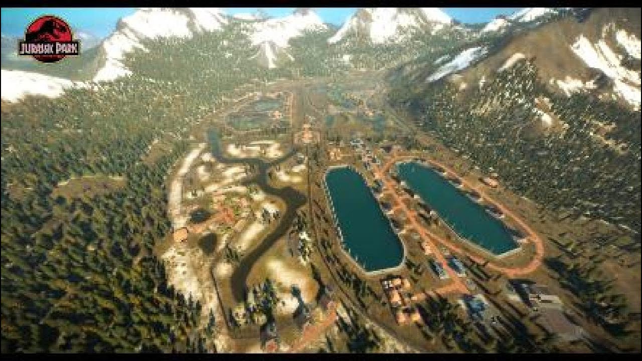 Jurassic World Evolution 2 Sandbox Park Tour - YouTube