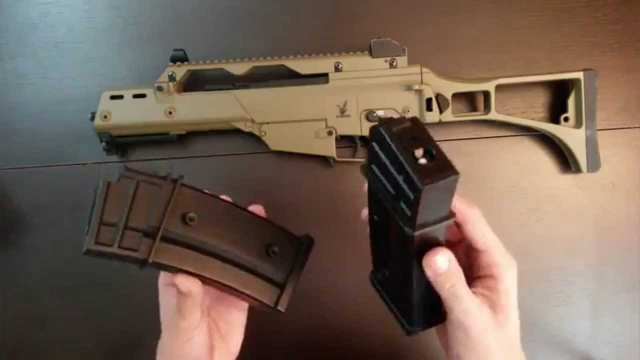 RECENSIONE G36C SPORTLINE TAN GOLDENBOW SOFTAIR IT 100€ - YouTube