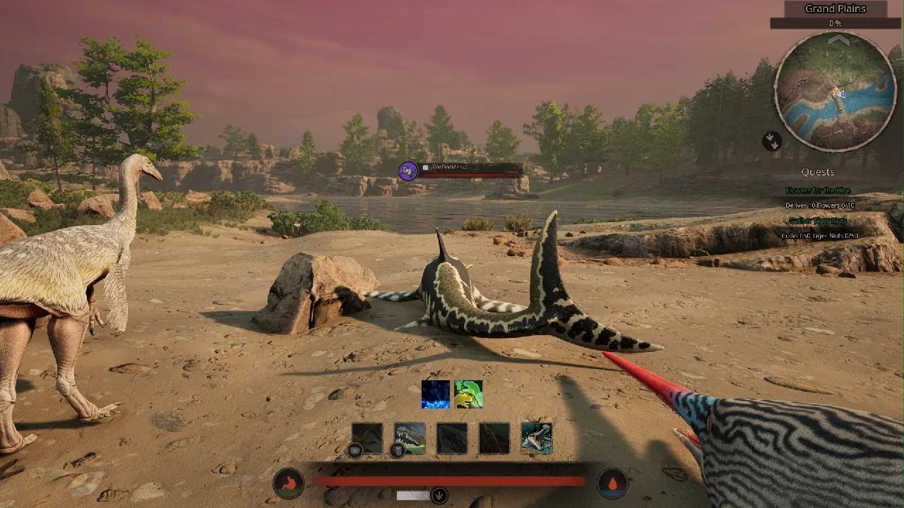 Path of Titans - Dolphin Migration - so close to death - YouTube