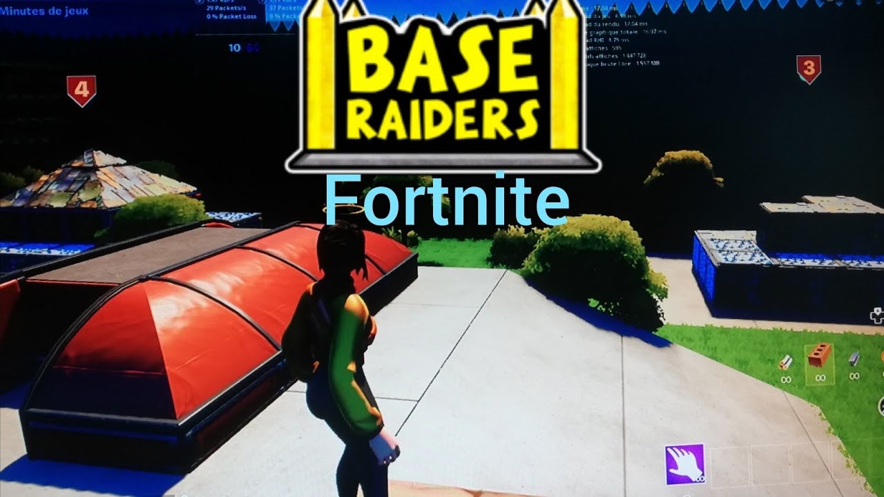 Base raiders sur Fortnite - YouTube