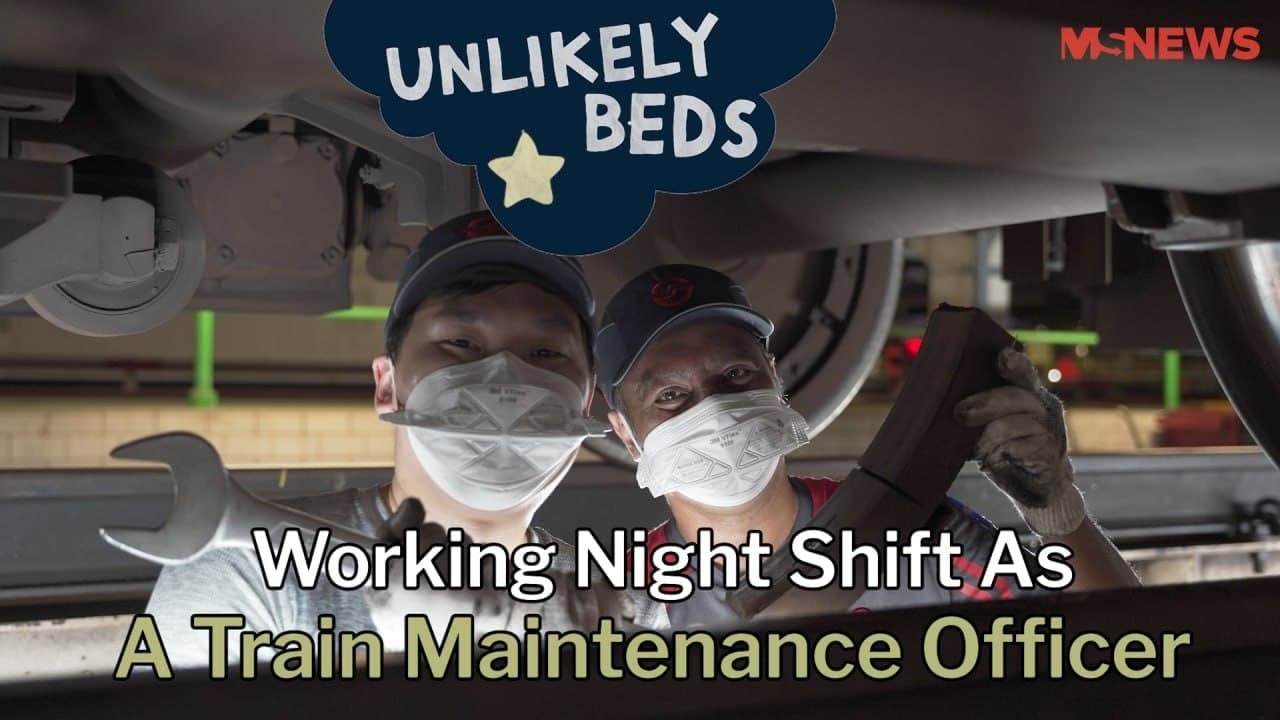 Working Night Shift As A SMRT Train Maintenance Officer | Unlikely Beds ...