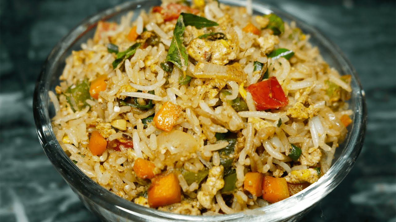 Soya Egg Rice Recipe | Soya Fried Rice Recipe Restaurant Style | TRY IT ...