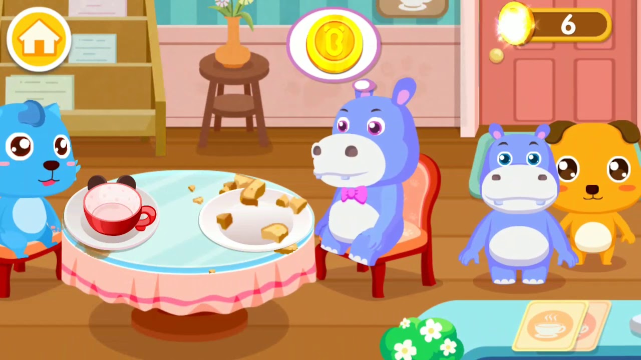 Babybus Кафе Ресторан - YouTube