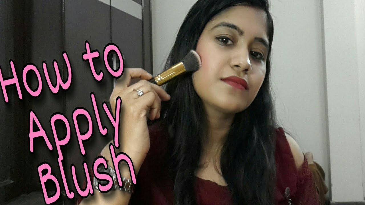 How to apply Blush| Easy tutorial for beginners| Beginners guide|Makeup ...