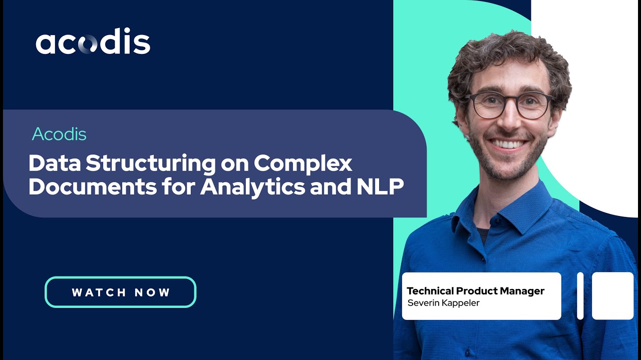 Data Structuring on Complex Documents for Analytics & NLP | Acodis ...