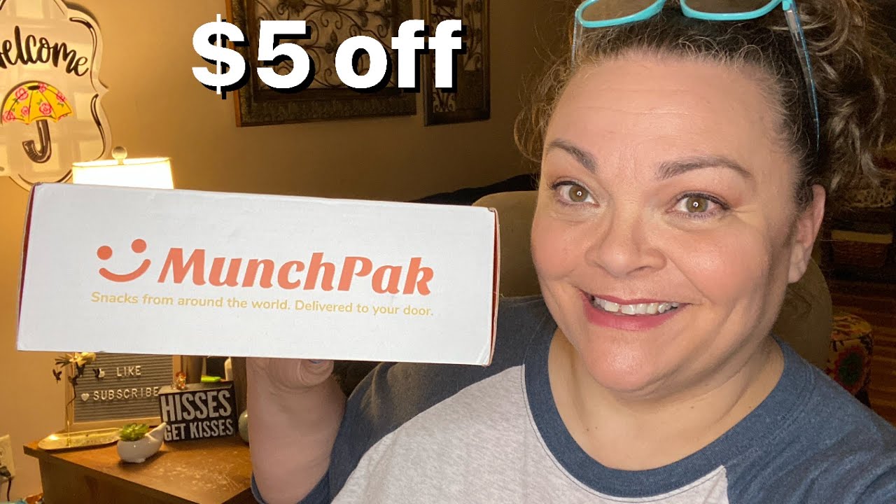 MunchPak + $5 off May 2023 - YouTube