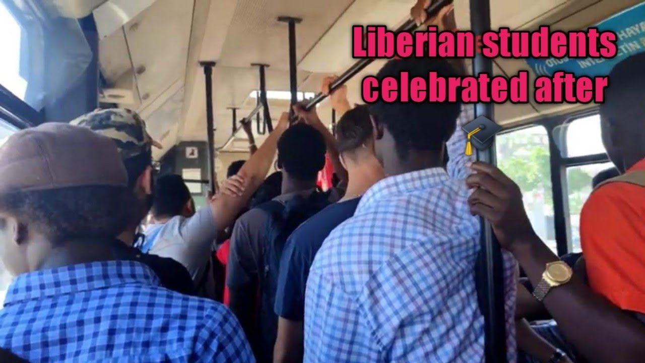 [4K] Liberian students celebrated graduation! Africa@geofreyngosa # ...
