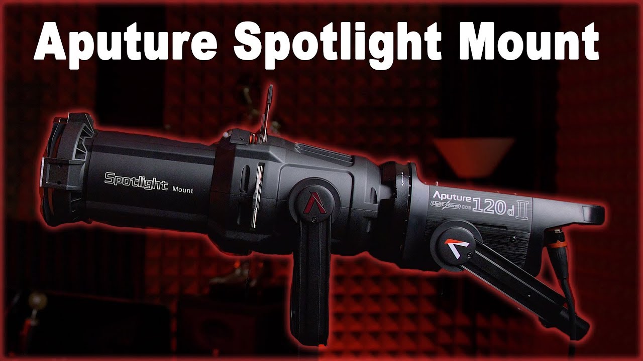 Aputure SPOTLIGHT Mount review [tested on 120d, 120t, 120d mk ii, and ...