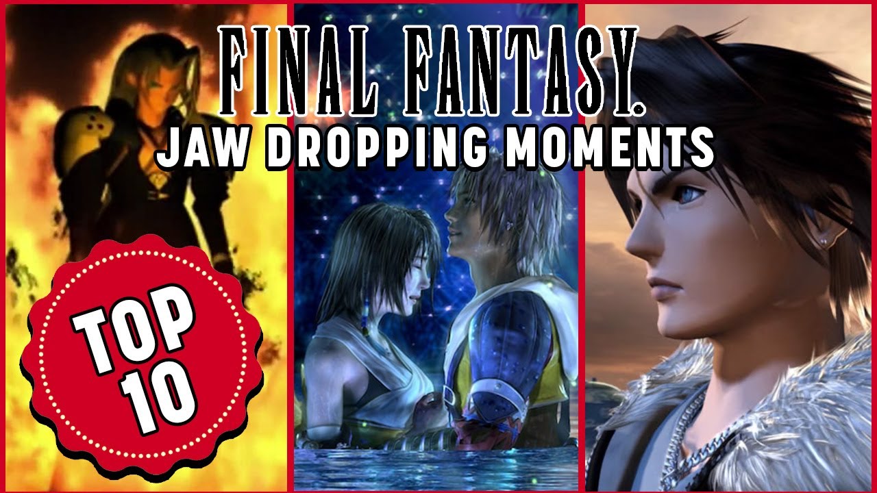 TOP 10 Final Fantasy Cutscenes - YouTube