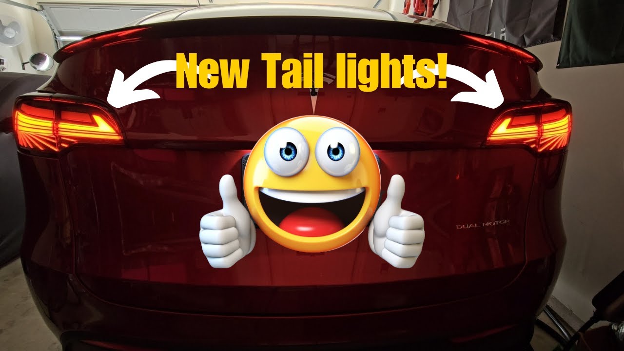 Tesla Model 3/Y Tail Lights Phantom Style Tail Light Assemblies LED ...