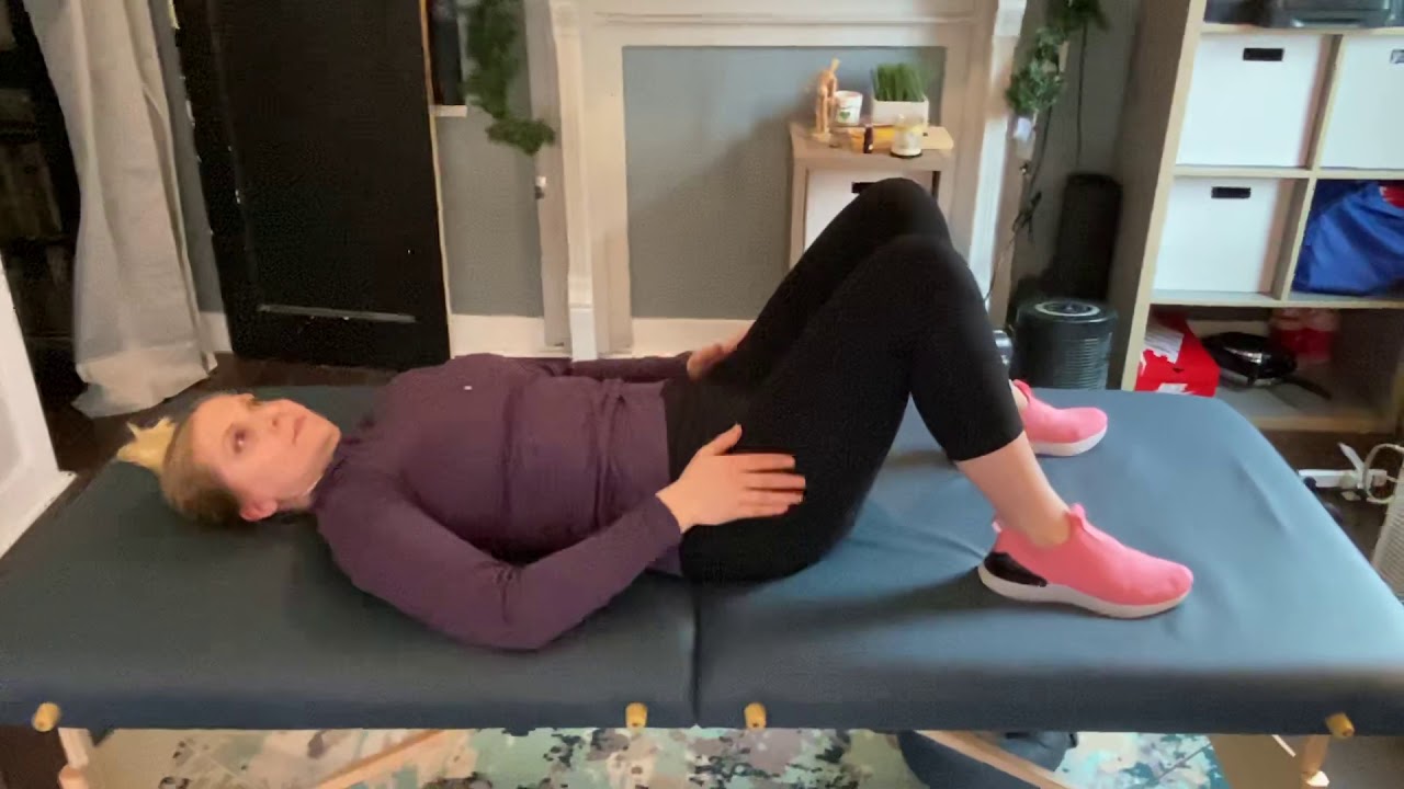 Hip Rotation Stretch - YouTube