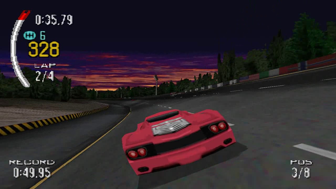 Retro PSX Need for Speed 2 Gameplay 3 Ferrari F50 and Mclaren F1 - YouTube