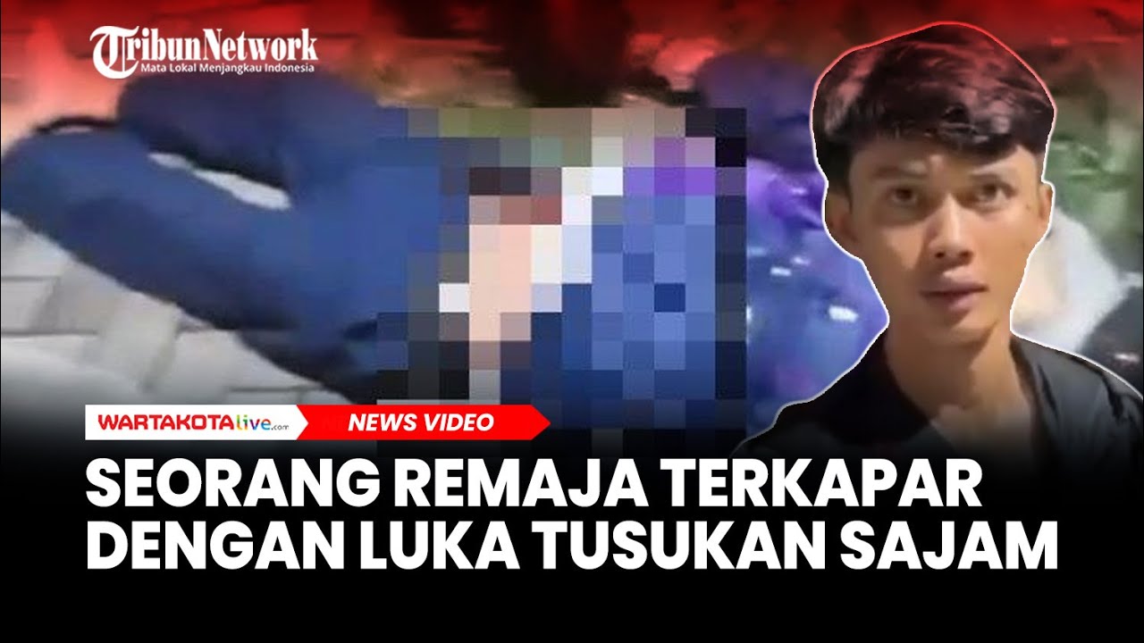 Seorang Remaja Terkapar dengan Luka Tusukan di Jalan Raya Sawangan ...