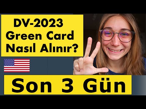 Ücretsiz GREEN CARD Başvurusu Nasıl Yapılır? (Dv-2023 Güncel)