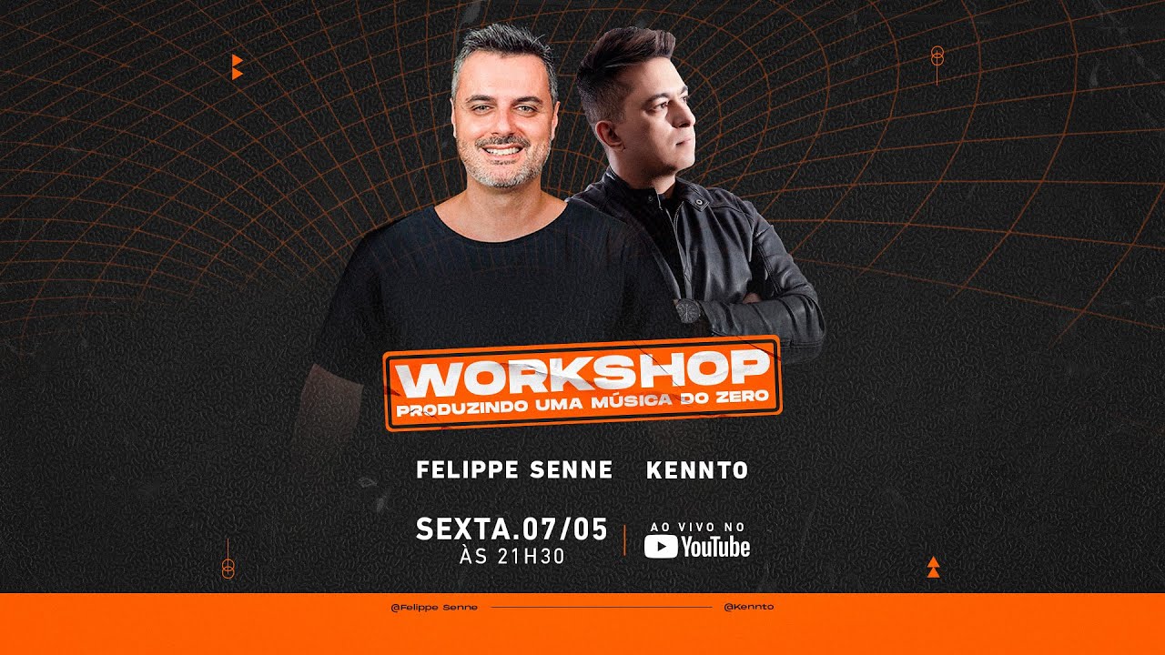 WORKSHOP PRODUZINDO UMA MÚSICA DO ZERO | FELIPPE SENNE (HUB RECORDS) E KENNTO - YouTube