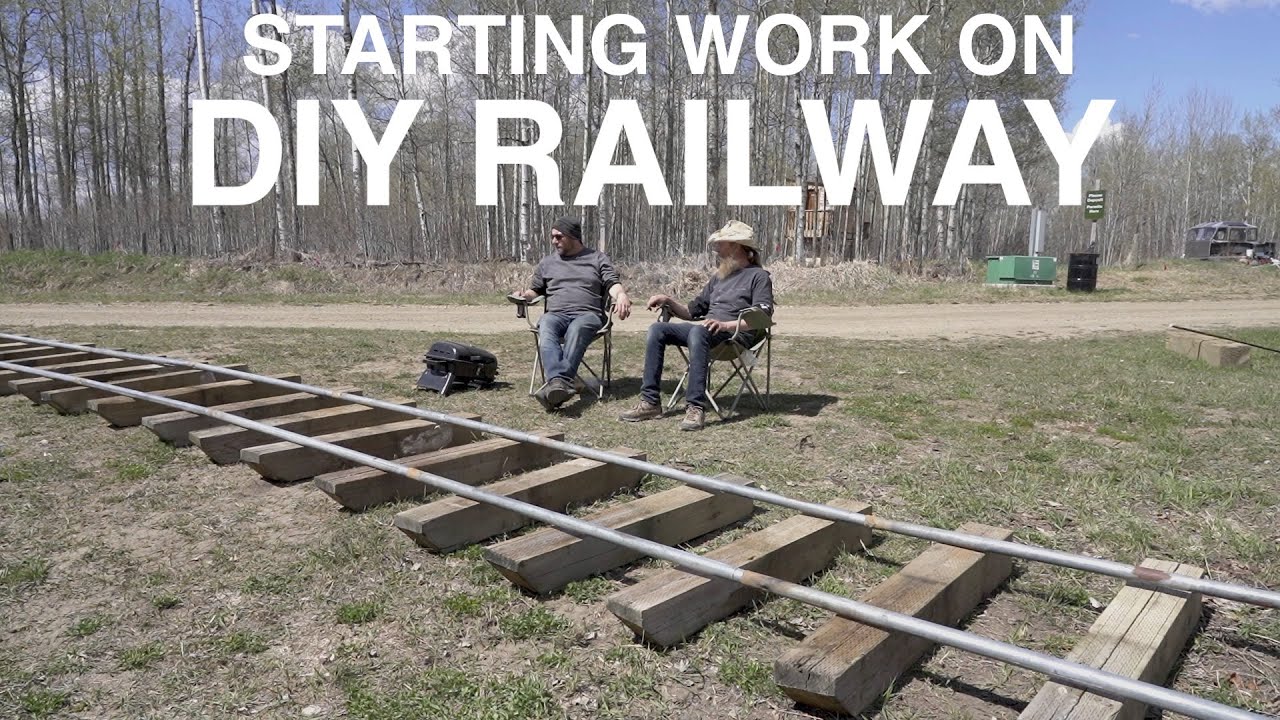 Homemade DIY Railway - Work Begins Update - YouTube
