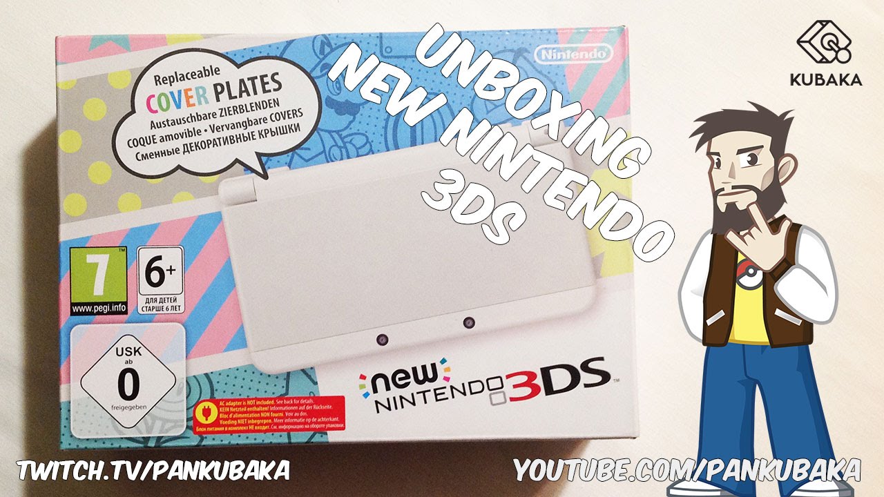 New Nintendo 3DS Unboxing - Hands On With Commentary - YouTube