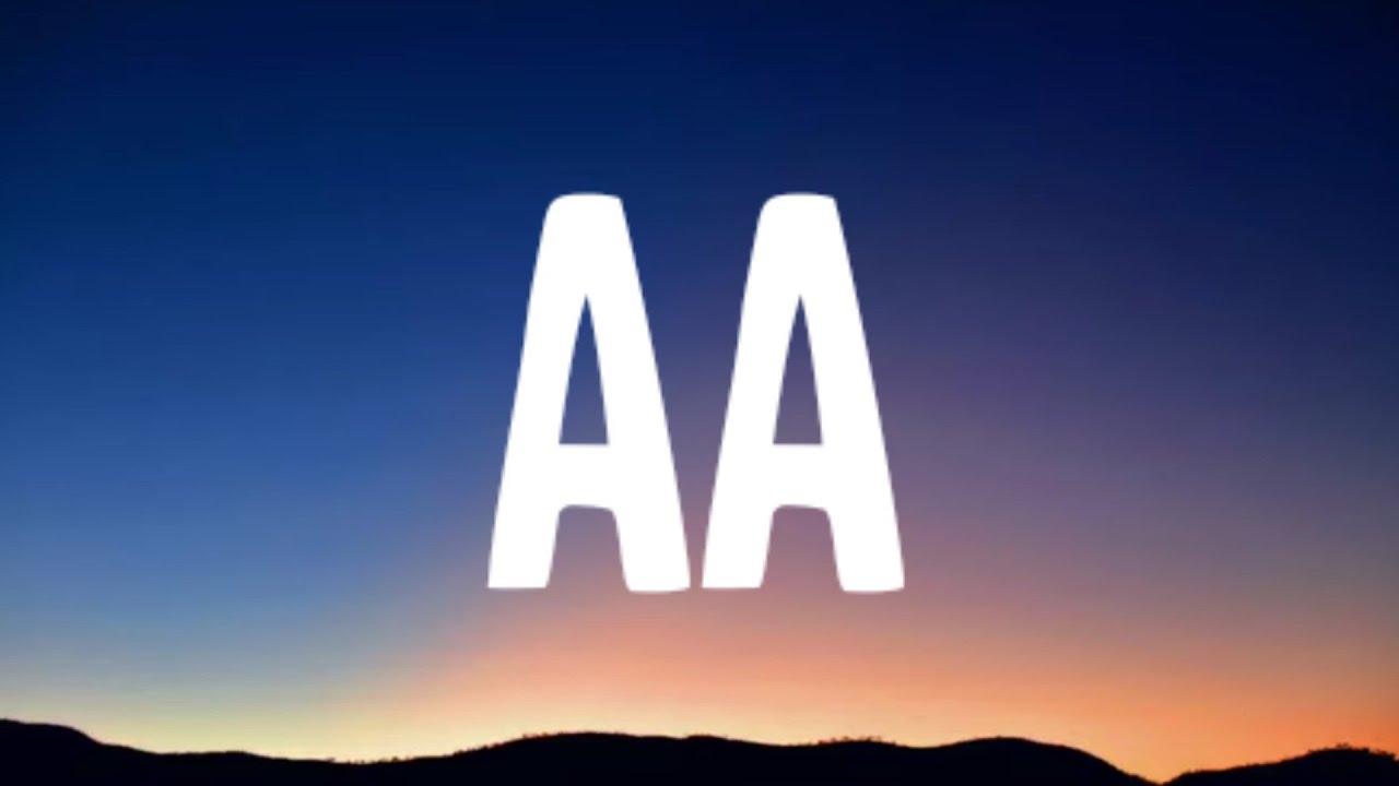 Walker Hayes - AA (Lyrics) - YouTube