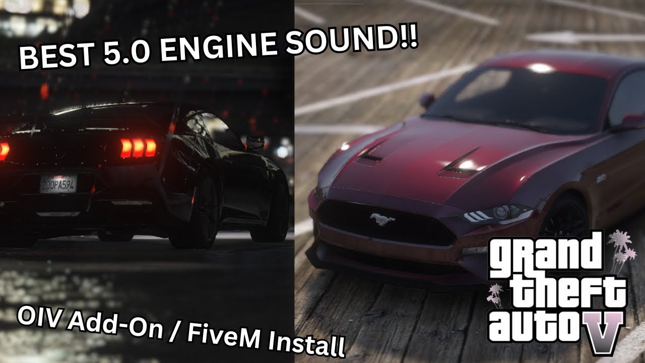 The BEST engine sound for Ford Mustang GT Ford Mustang GT 5 0 Engine ...