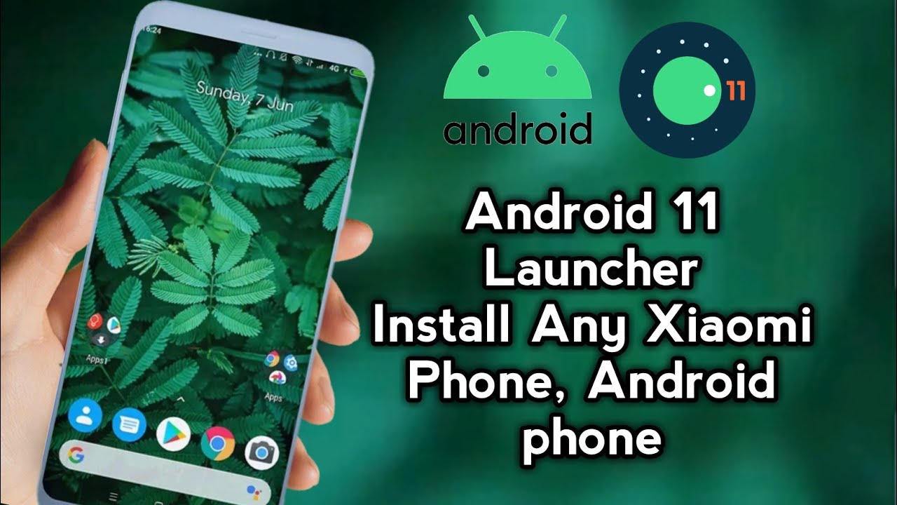 Android R11 Launcher Install Any Redmi Phones | Android R11 Launcher ...
